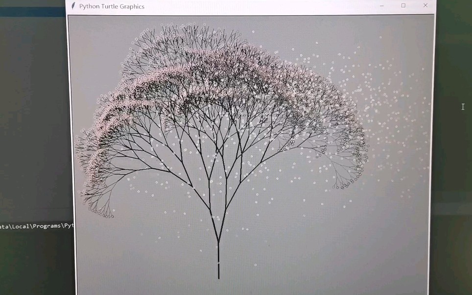 python简单代码画出文艺画