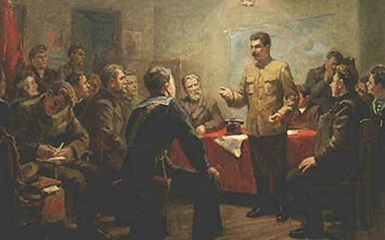 纪念苏联共产主义的伟大慈父斯大林