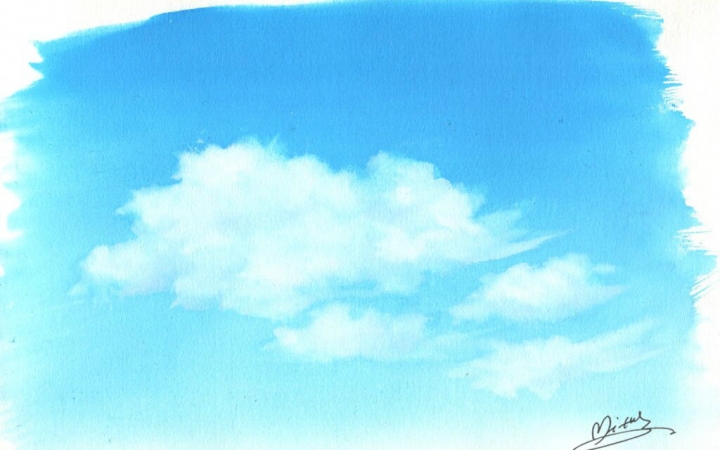 【米蒂Mitty原创视频教程】初学者3《云的画法》