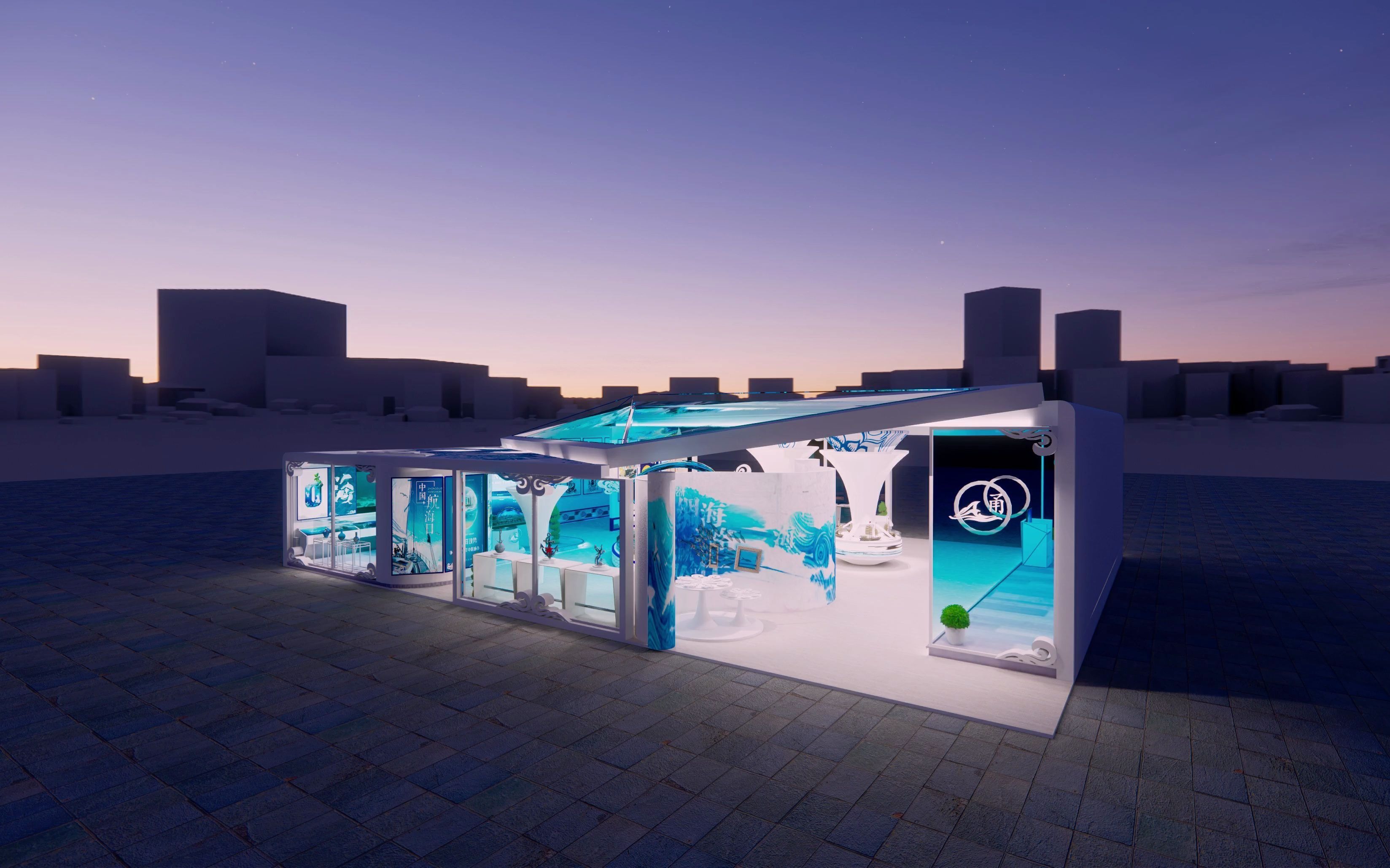 寻梦蔚蓝“甬”闯天涯——宁波海洋经济文化展厅设计
