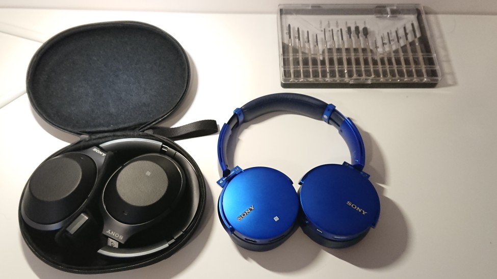 【开箱】60块钱的sonyXB旗舰耳机MDR XB950B1,以及与WH1000x的...