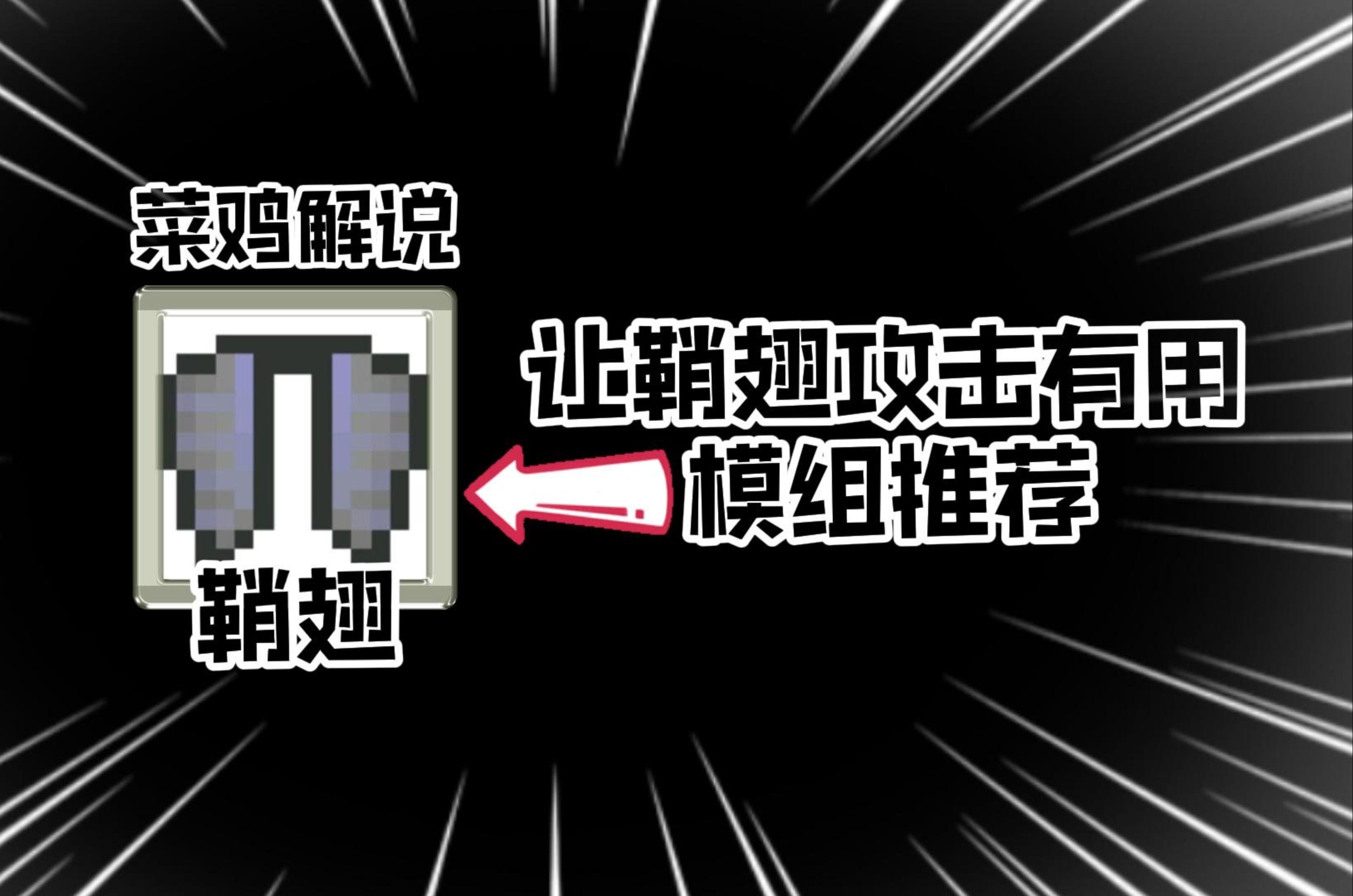 模组推荐:加入这四款模组!让鞘翅变得更加有用!_单机游戏热门视频