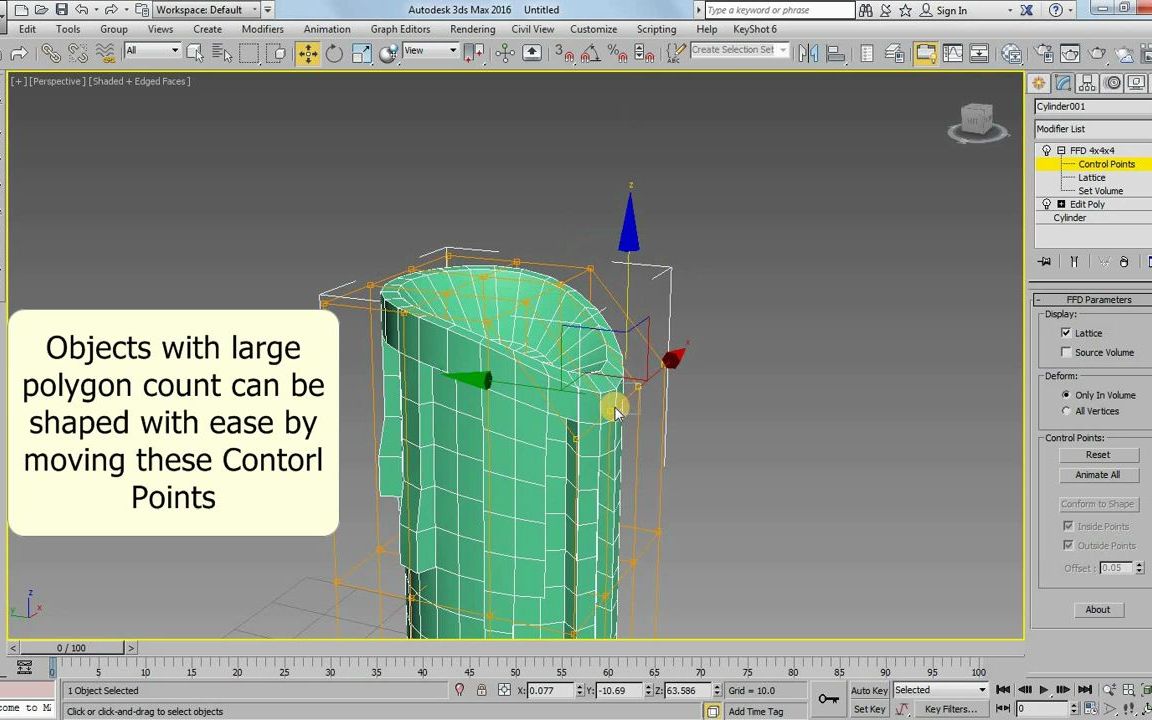 3DMax 教学:为蜡烛建模