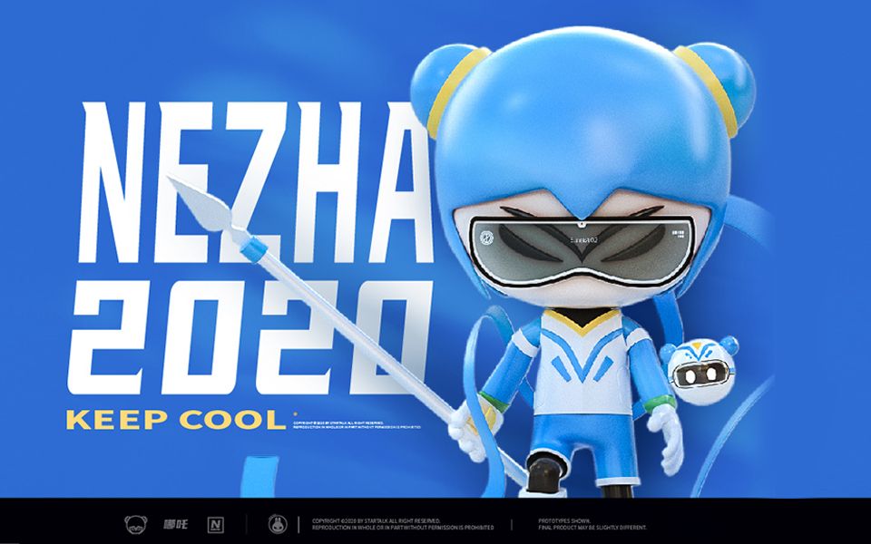 【无畏潮前,哪吒参上】C4D卡通建模视频