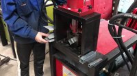 镀锌管下料模具 方管冲断无毛刺 新型方管开料设备