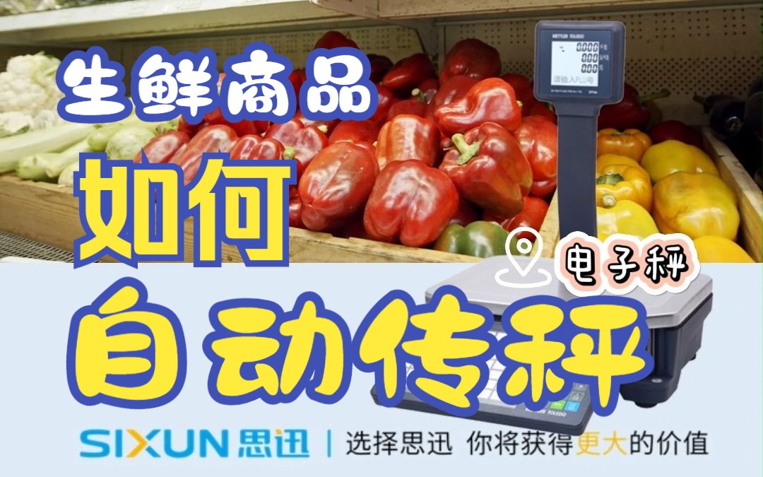 生鲜商品自动传秤说明