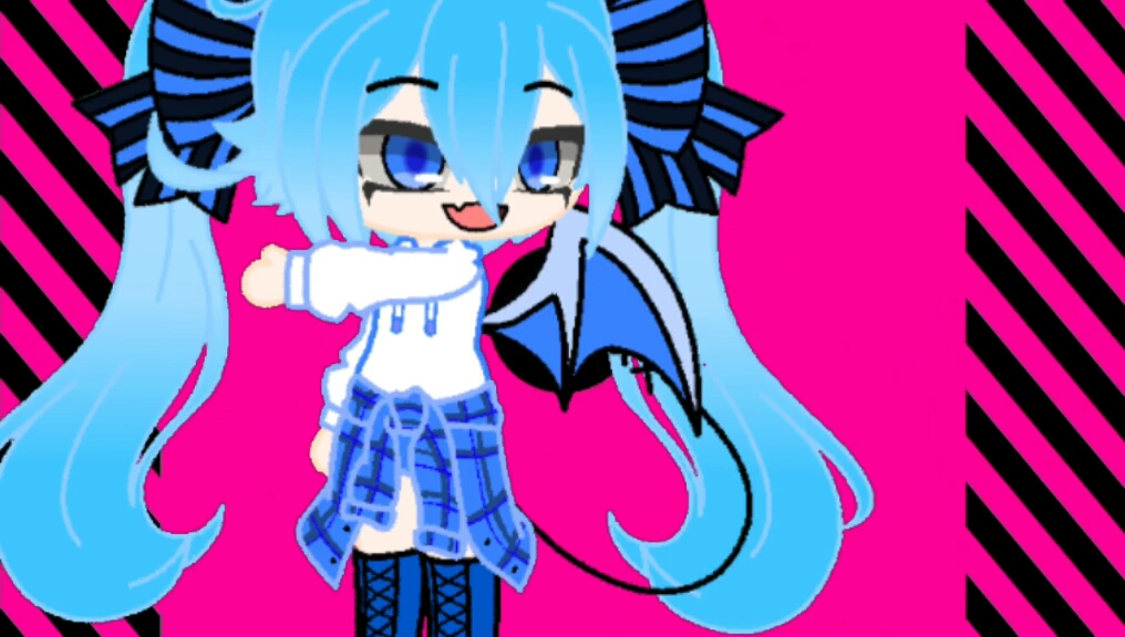 手书,人设为凹凸世界武器拟人:雨刃