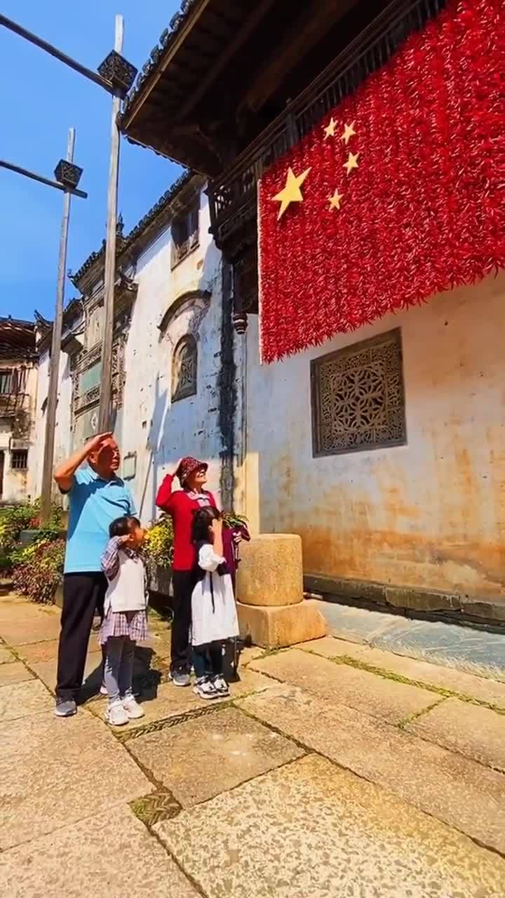 爱国爱家,流动五千年的民族之血,依然滚烫!
