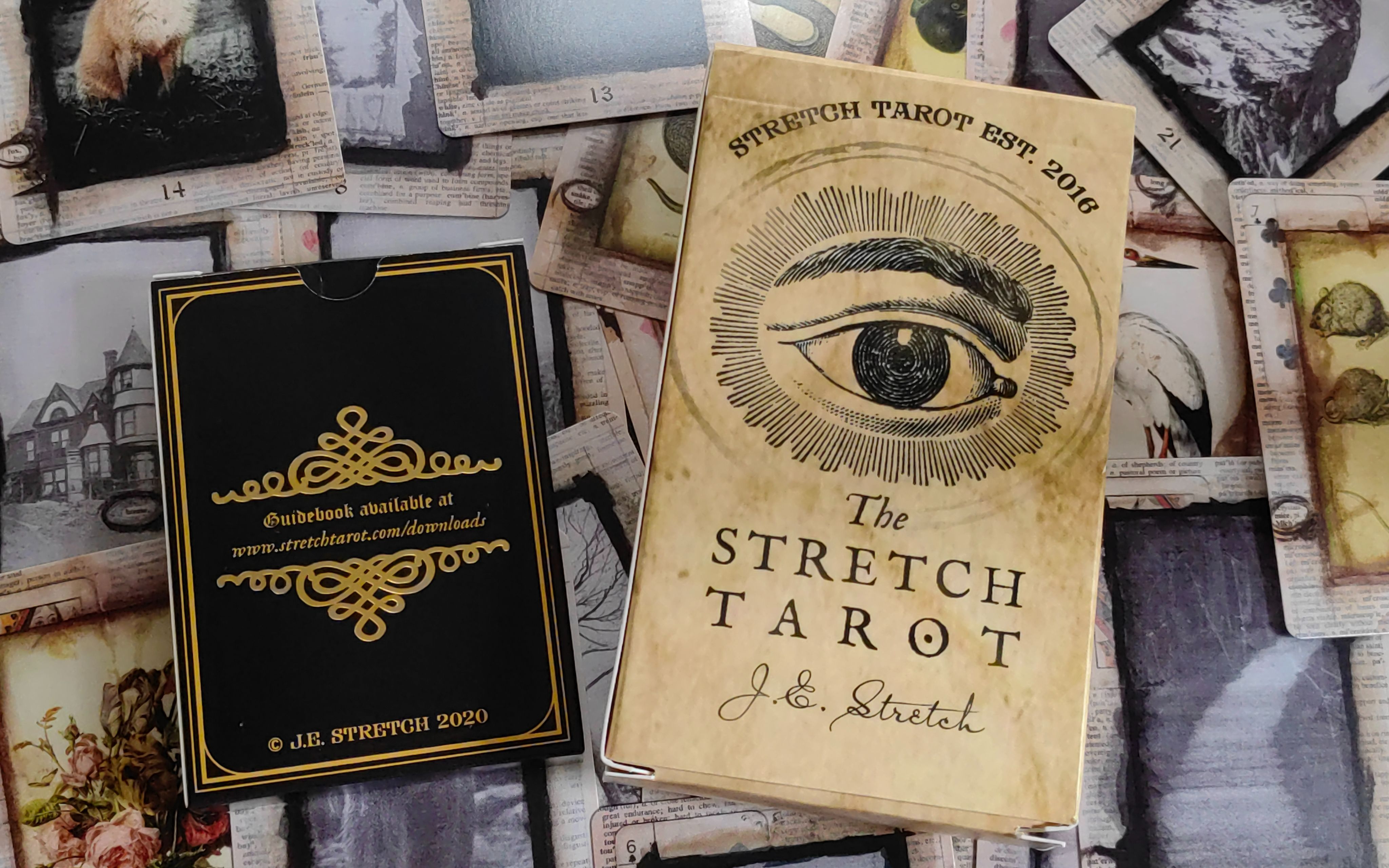【塔罗牌开箱&过牌】Stretch Tarot & JE Stretch Lenormand 不知如何...