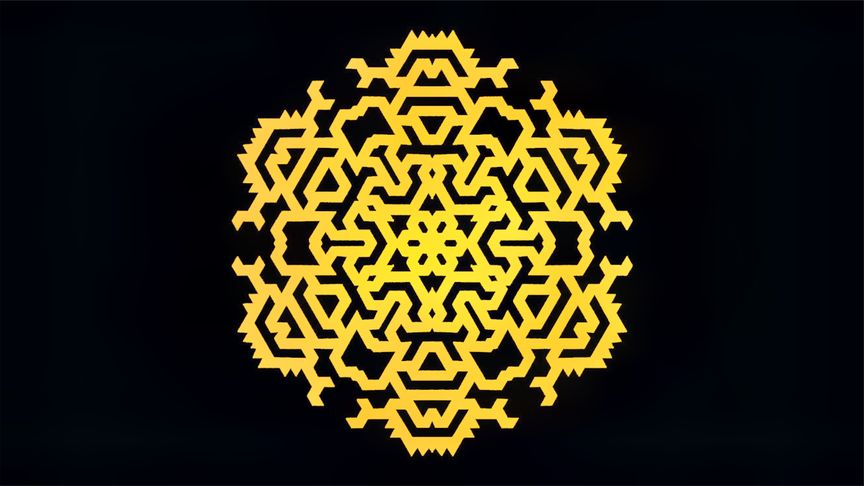 创意剪纸分享,折纸画稿最后剪,三个步骤让你越剪越好看