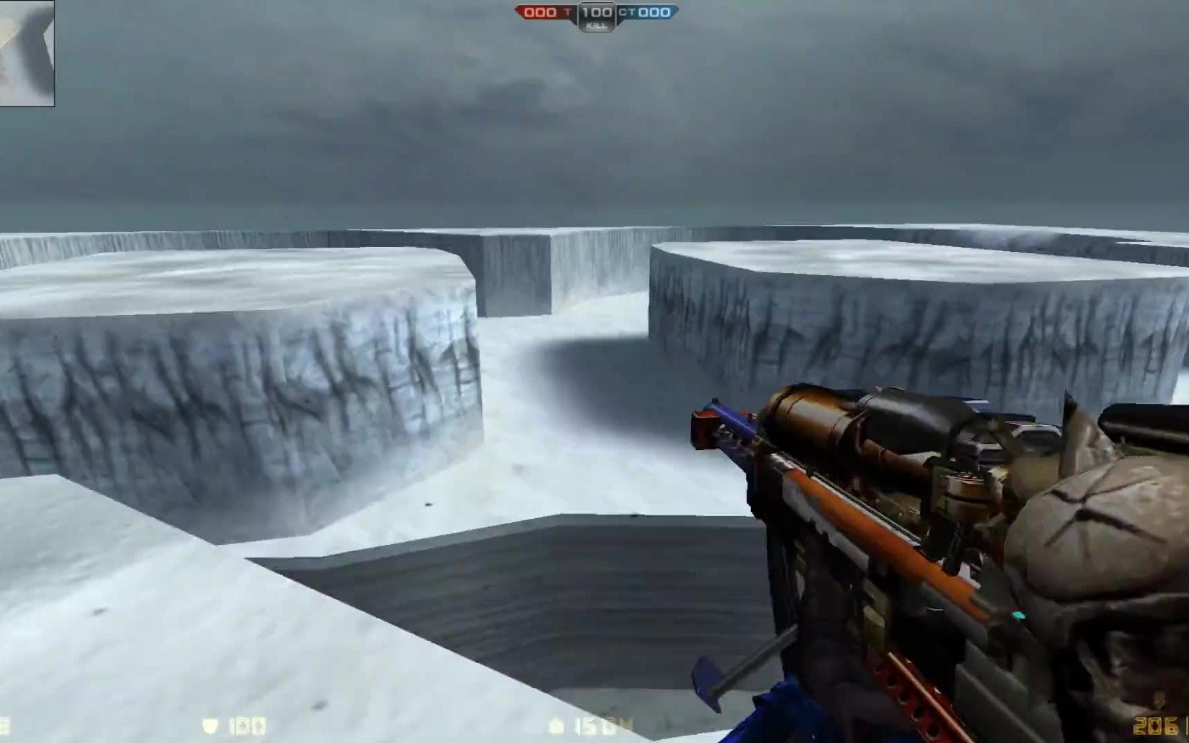 雪地高清版地图