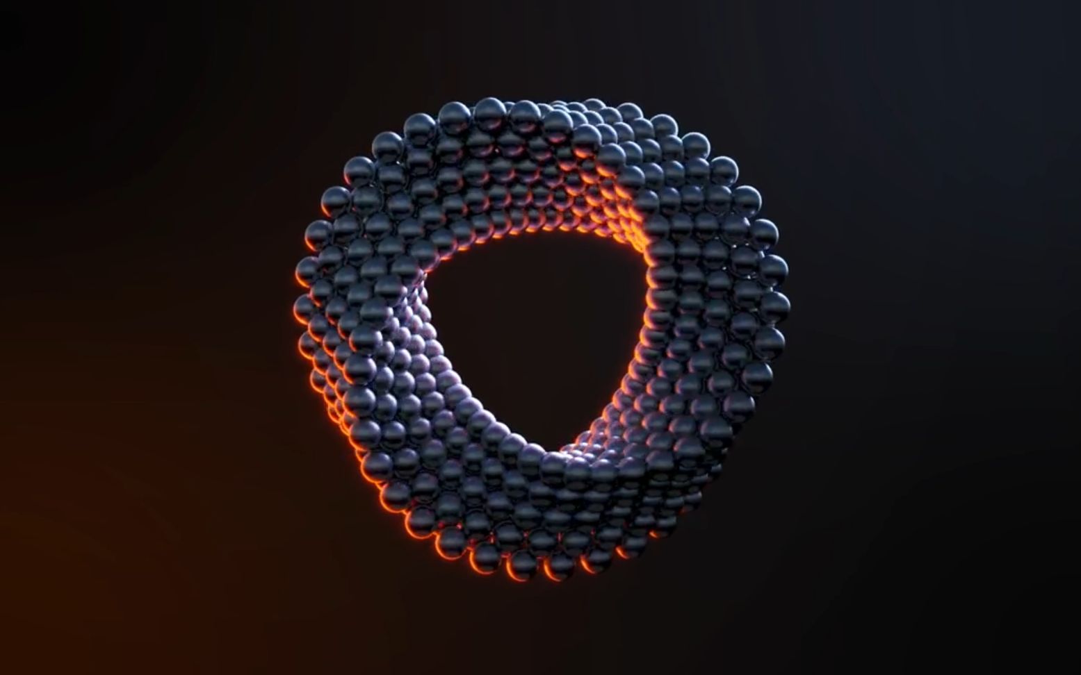 【训练营教你玩转C4D】4分钟学会制作三维小球环形循环动画