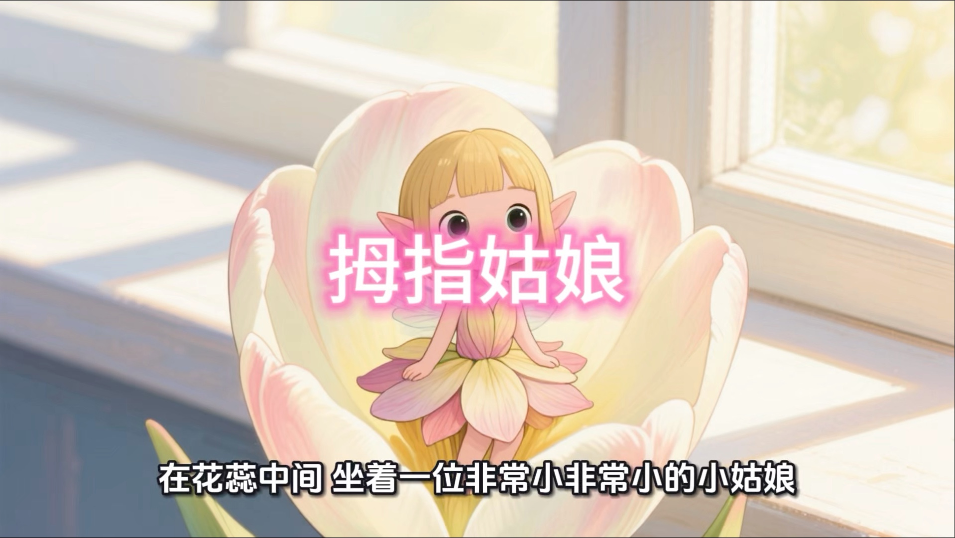 安徒生童话《拇指姑娘》#宝宝睡前故事#启蒙早教#原创动画#经典...