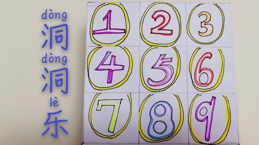 自制洞洞乐 简单好玩 看看我戳开哪个数字里面的东西你最喜欢