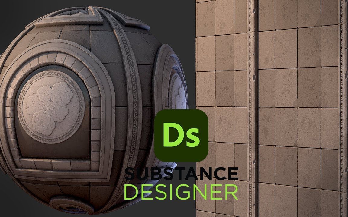 Substance 3D Designer !制倕墓穴墙材质 !