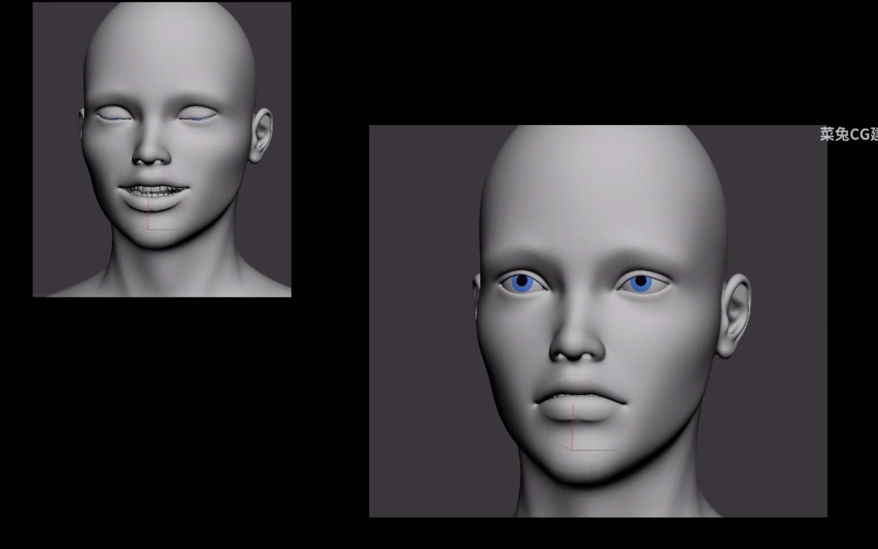 BonyFace面部表情动画插件for 3DMAX,有点哆嗦,建议快进