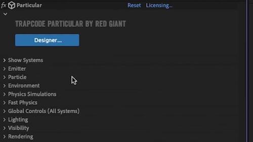 粒子特效套装ae