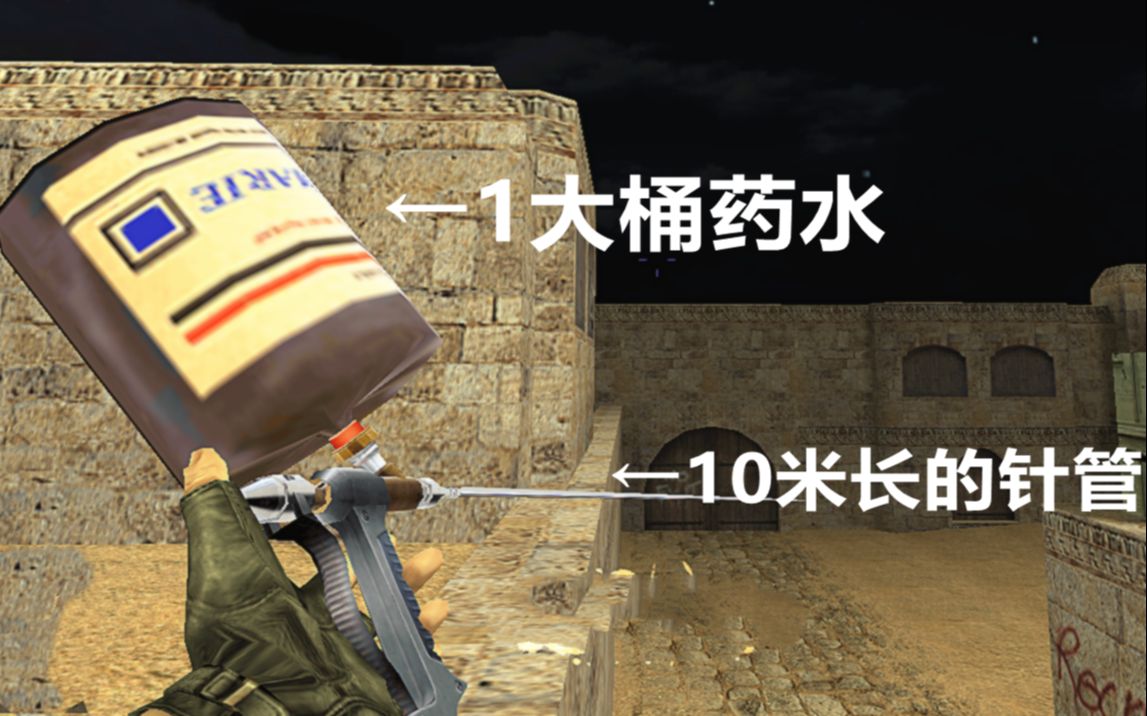 10米长的大针管,看我扎不扎你就完事了。