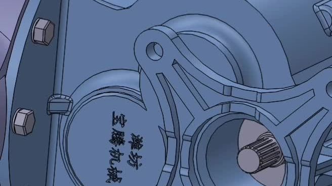 重载电驱桥三维动画模拟拆装原理#三维建模 #机械 #机械设计