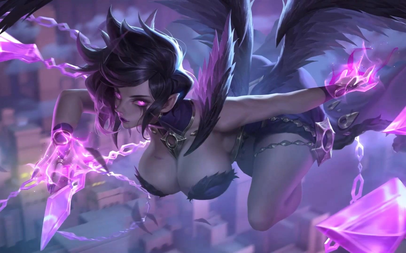 游戏美宣动态壁纸-MOBA与卡牌游戏角色KV动效制作【AE和Spine】