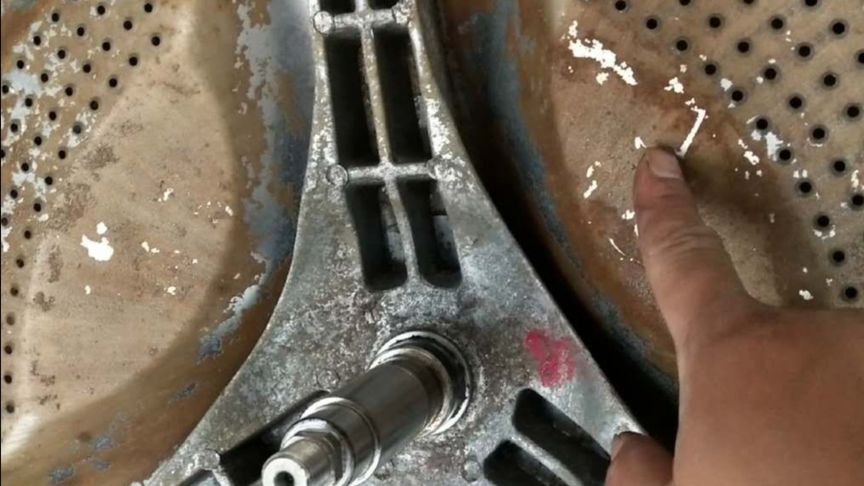 滚筒洗衣机内桶拆出来是这样的