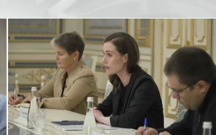 记者连线:芬兰总理突访基辅会晤泽连斯基,指与俄关系难回到战前