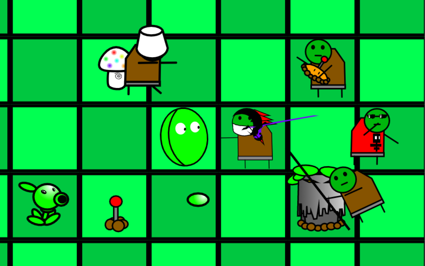 我用scratch做了一个PVZ改版_哔哩哔哩bilibili_植物大战僵尸