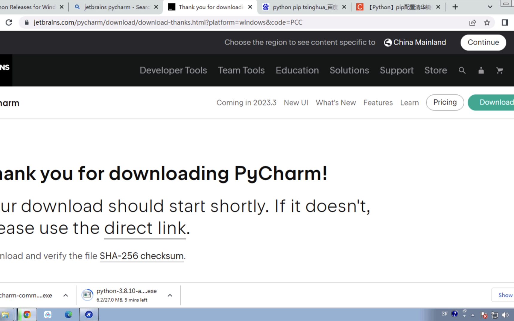 02 安装Python开发环境PyCharm Community