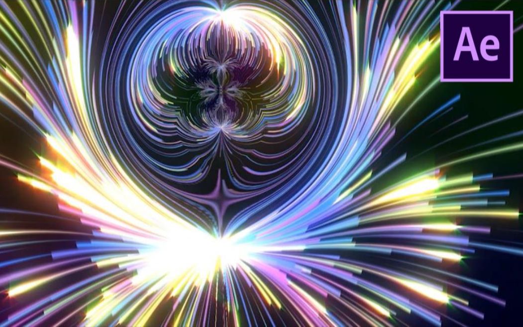 【AE教程】一个很炫酷的AE粒子循环动画教学,简单易懂