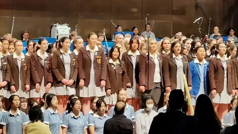 澳洲留学生毕业典礼现场