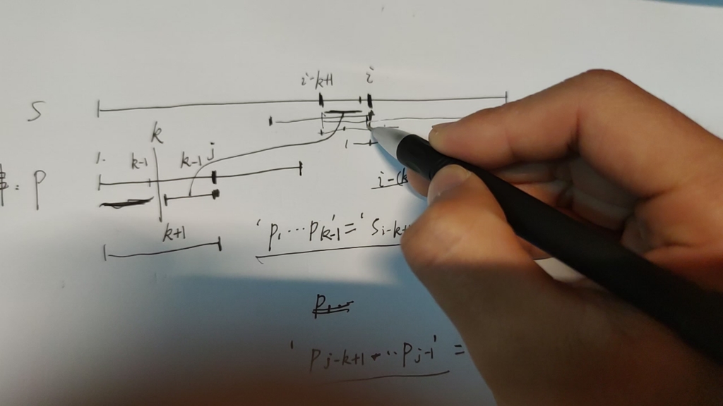 数据结构串模式匹配看不懂,看图说话