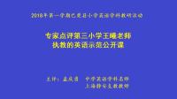 县级小学英语公开示范课专家点评