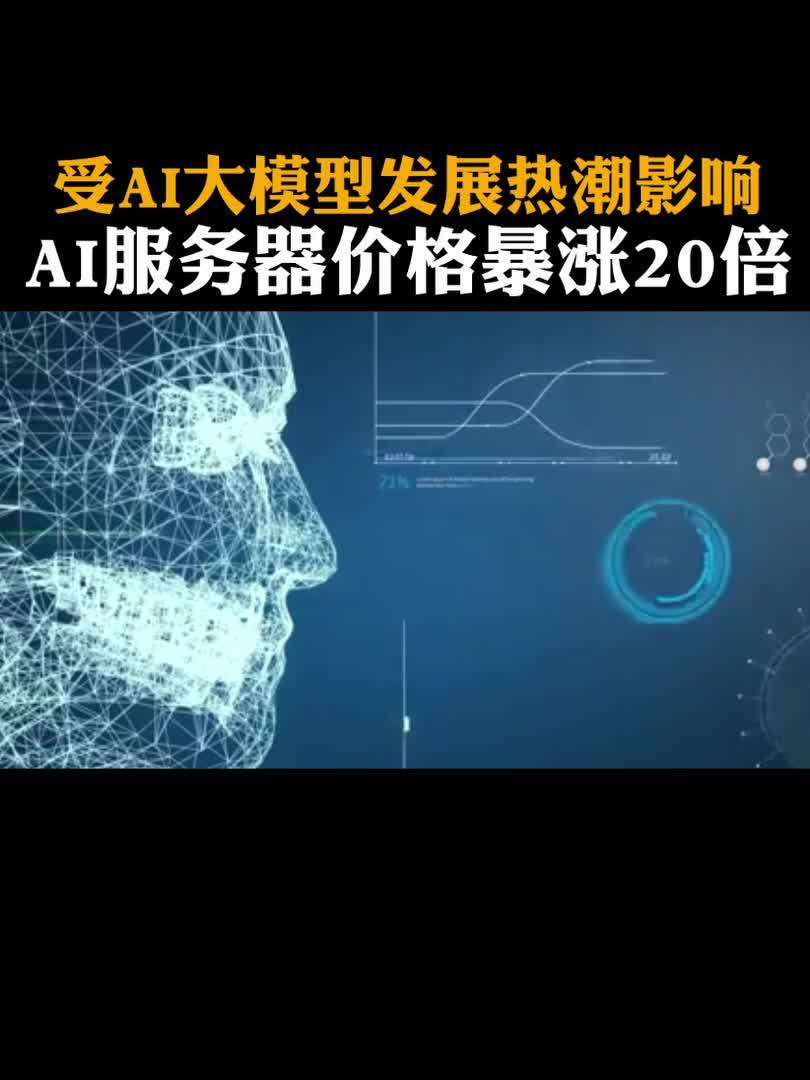 受AI大模型发展热潮影响 AI服务器价格暴涨20倍 #ai服务器 #GPU #.