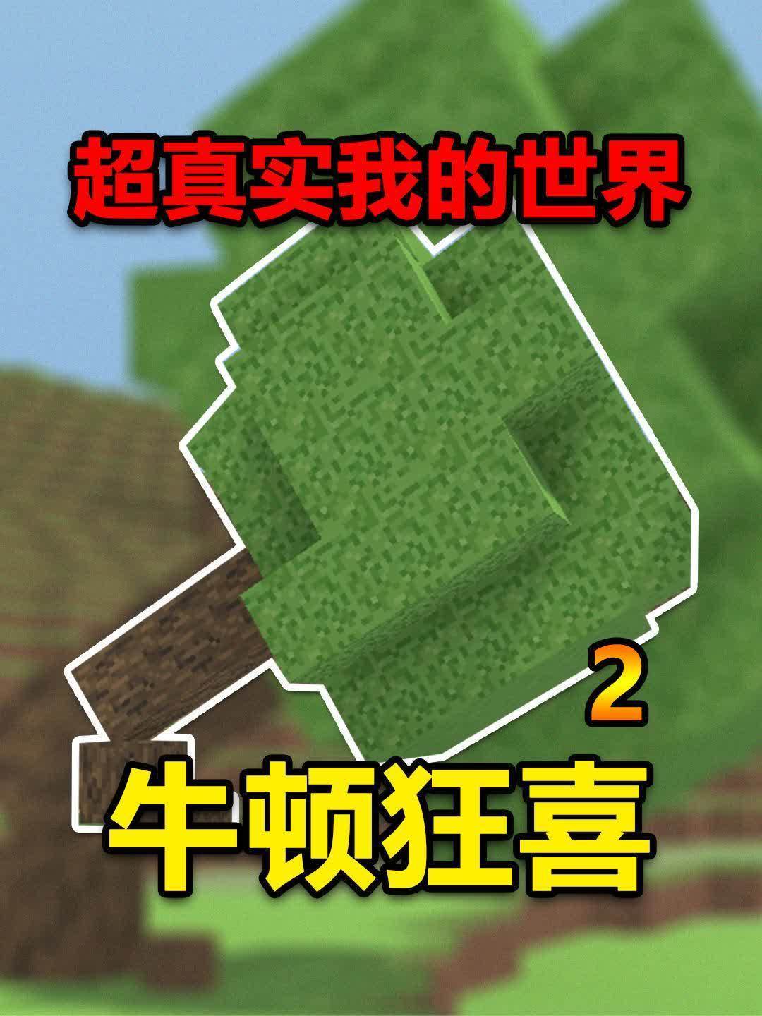 超真实版我的世界:牛顿狂喜,要如何生存下去!