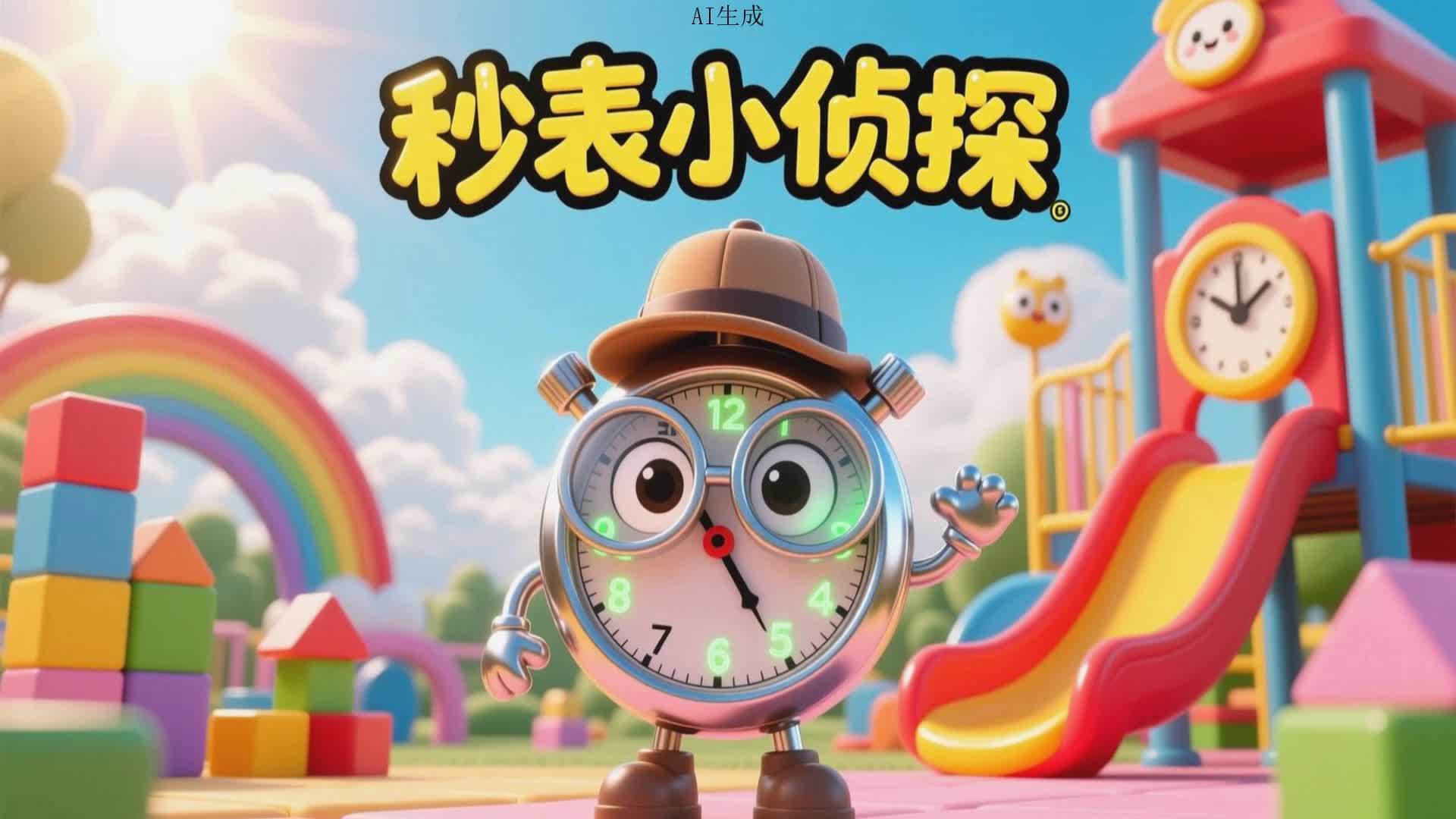 秒表计时 变身时间侦探 探究时间奥秘