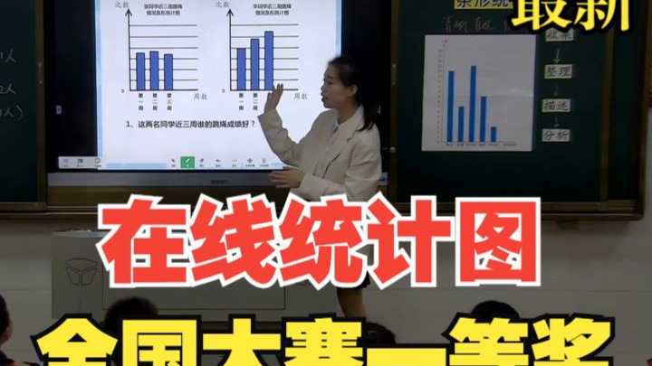 《条形统计图》公开课(在线生成统计图)