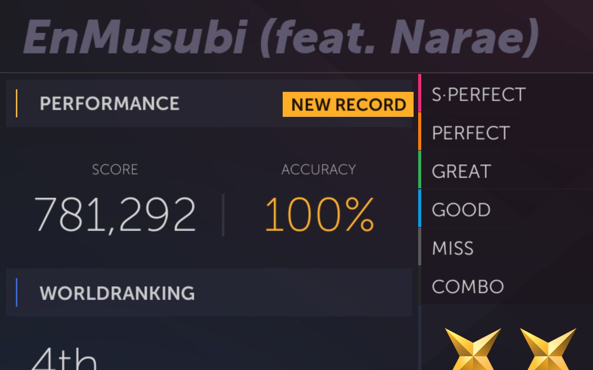 Project FX 删档测试版 1-3 EnMusubi(feat. Narae)-nicode acc100%