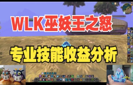 WLK“专业技能”分析与推荐(巫妖王之怒怀旧服)