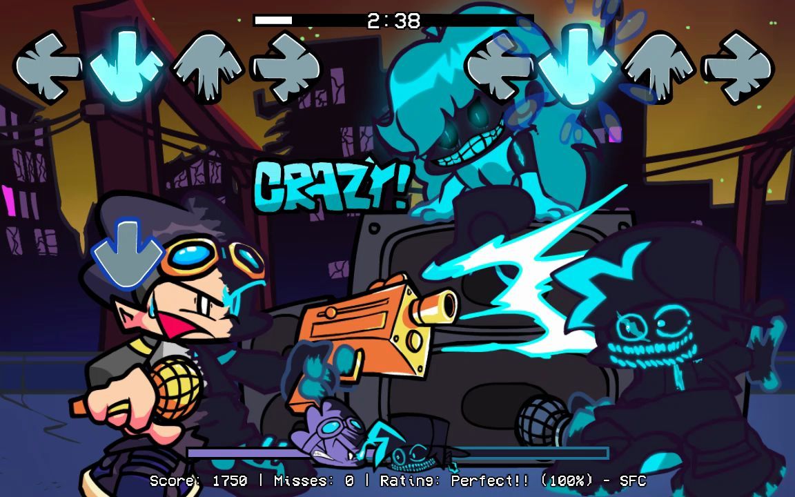 【超强氛围 FNF优质腐化模组】 B side腐化VS PICO