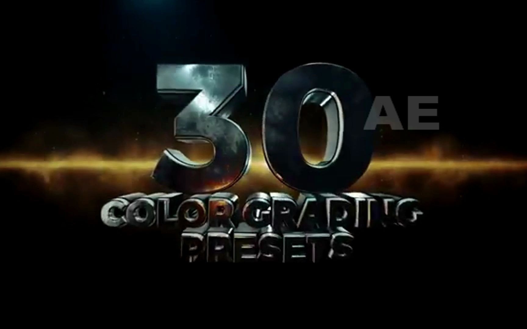 ae片头 z175 震撼大气130组三维文字标题字幕特效电影游戏视频宣传...