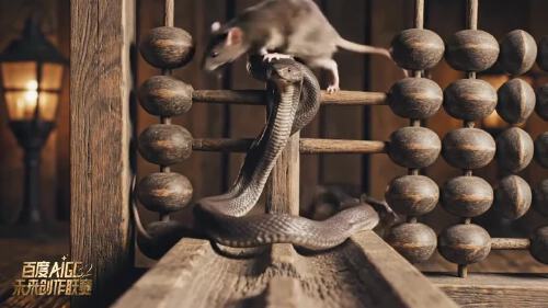 巨型算盘惊现灵异事件!老鼠爬过竟让算珠自行滑动