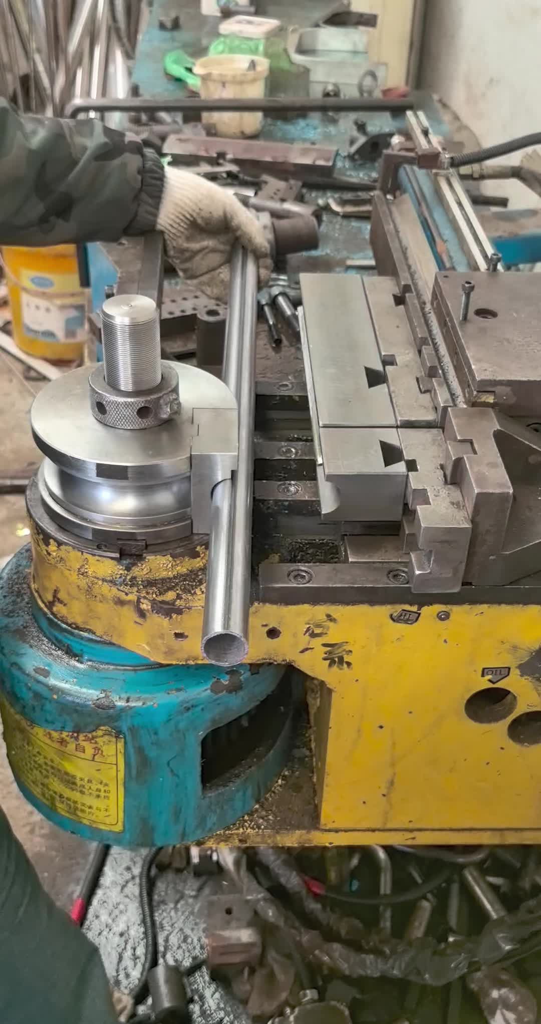 28管无芯棒无防皱弯管模具#抖音推广 #源头实力厂家