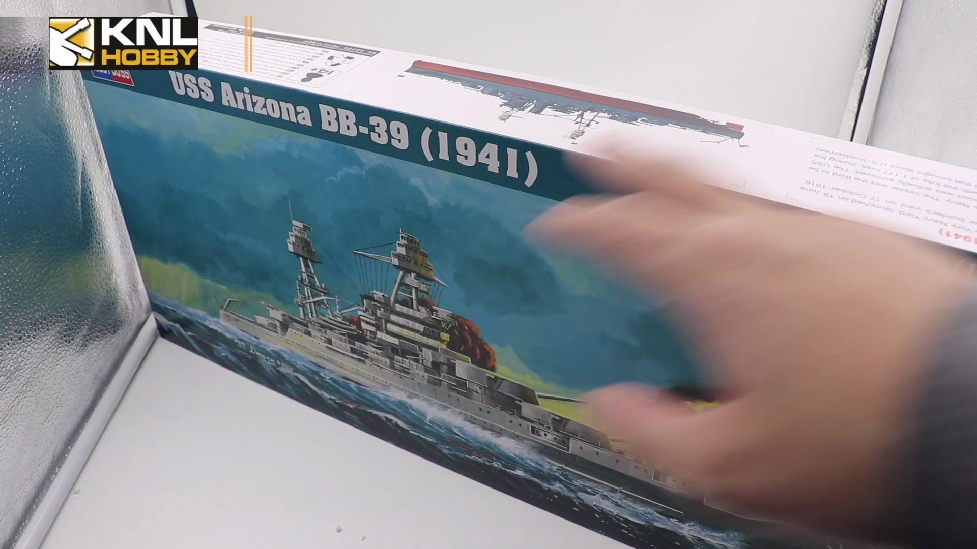 Hobbyboss 86501 小号手1/350亚利桑那号1941年战列舰模型开箱