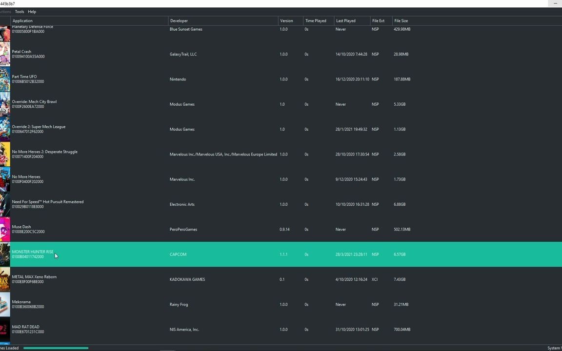 像这样的RyujiNX我必须尝试!测试版本可在Monster Hunter Rise中将...