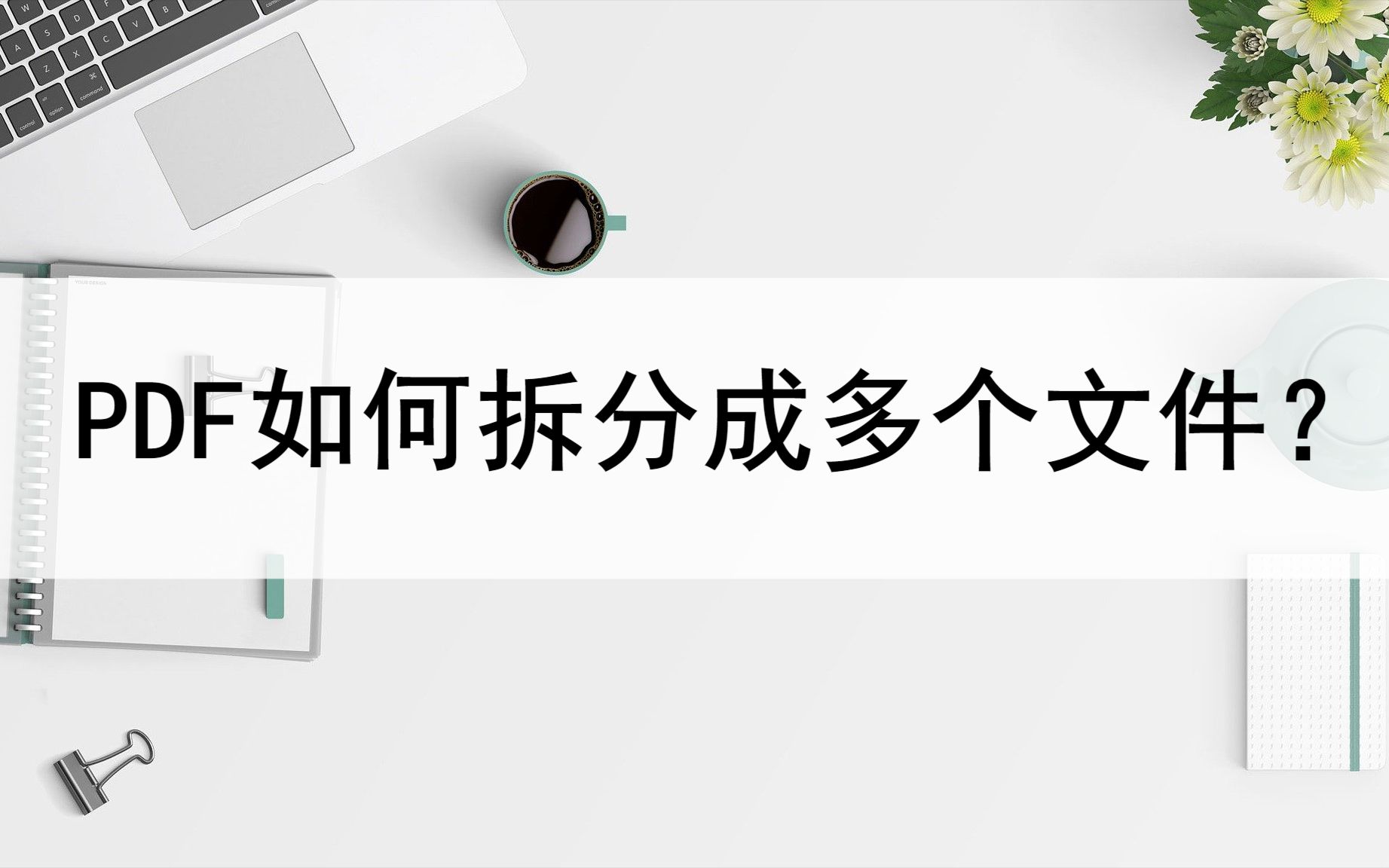 怎么把PDF拆分成多个文件?这两种方法很好用