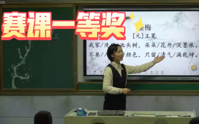 《墨梅》公开课【新课标一等奖】含课件教案