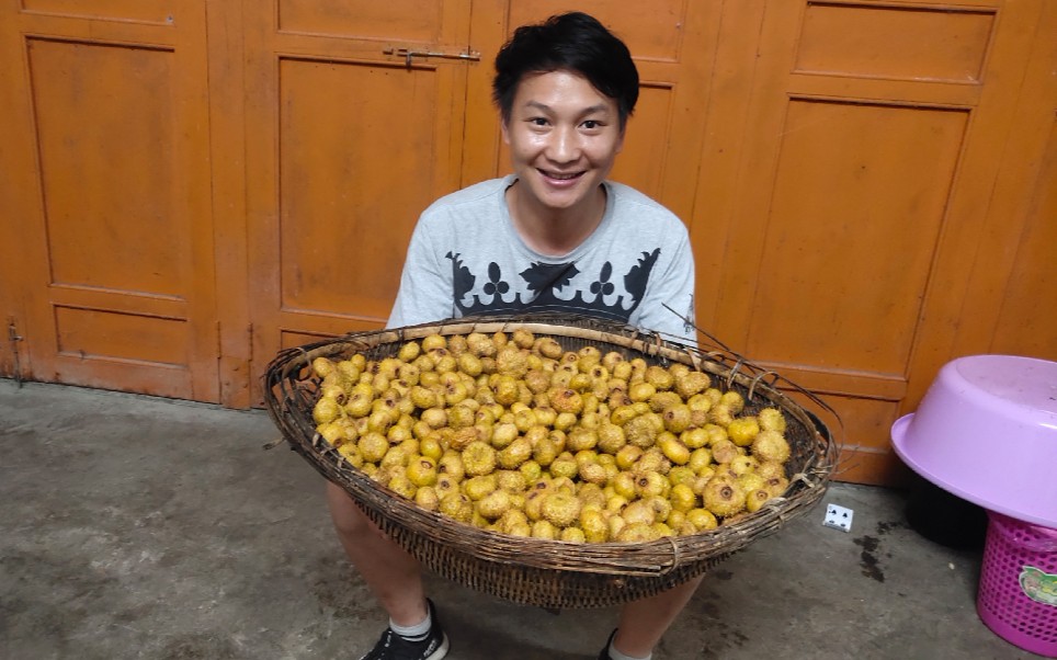 维C之王刺梨果,只需几个简单步骤,就能做出养生刺梨酒。
