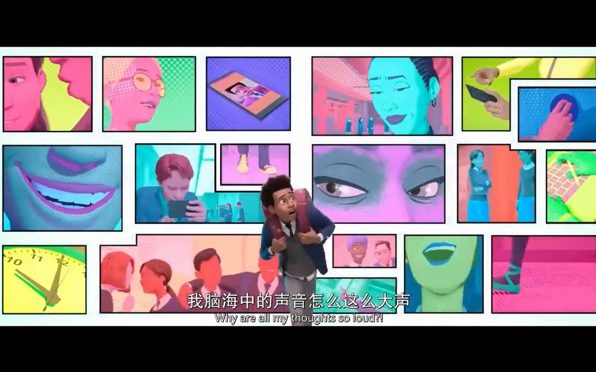 视频论文丨漫画的表现方式如何与动画巧妙结合:《蜘蛛侠:平行宇宙》...