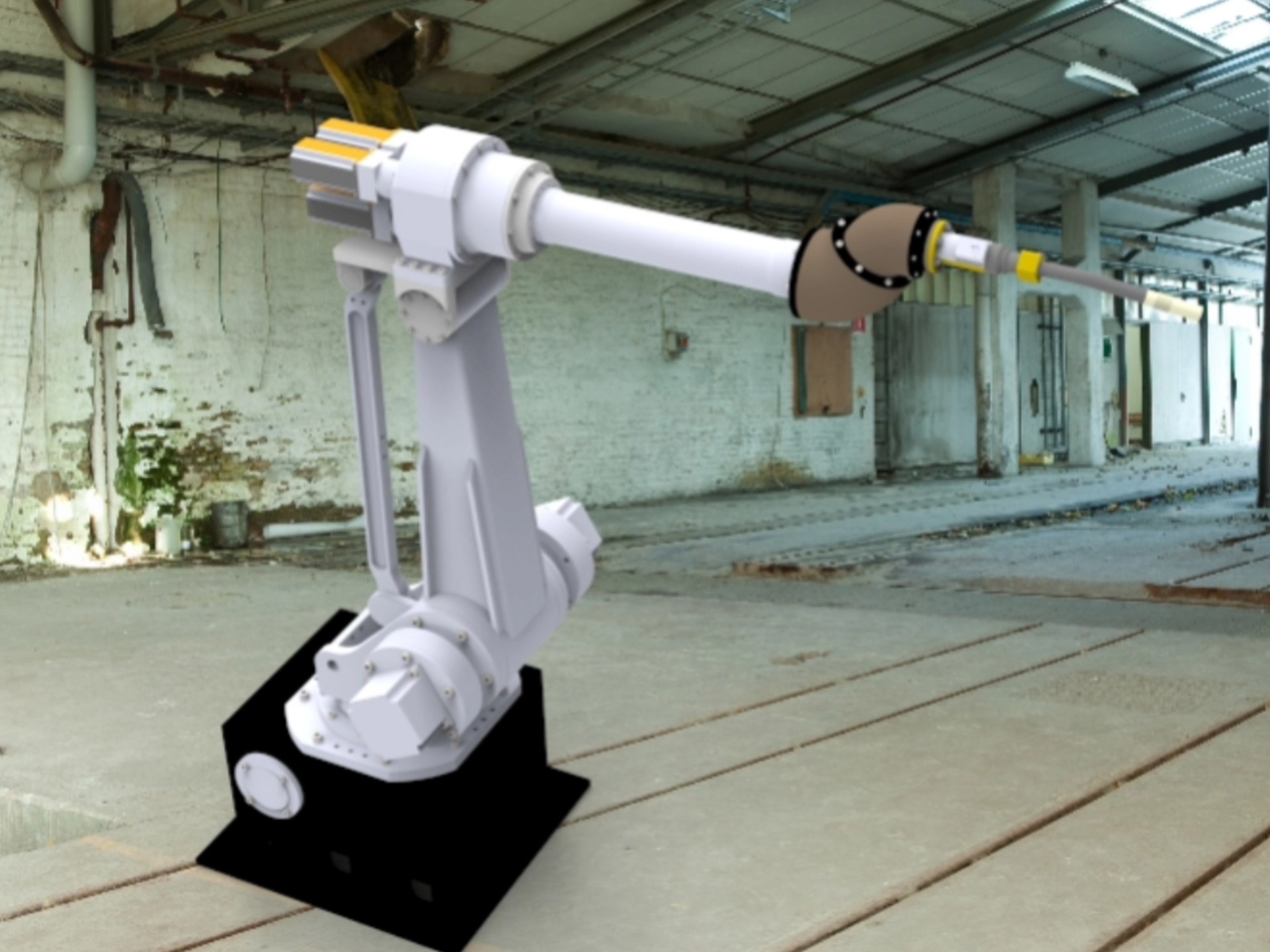 一种焊接机器人设计