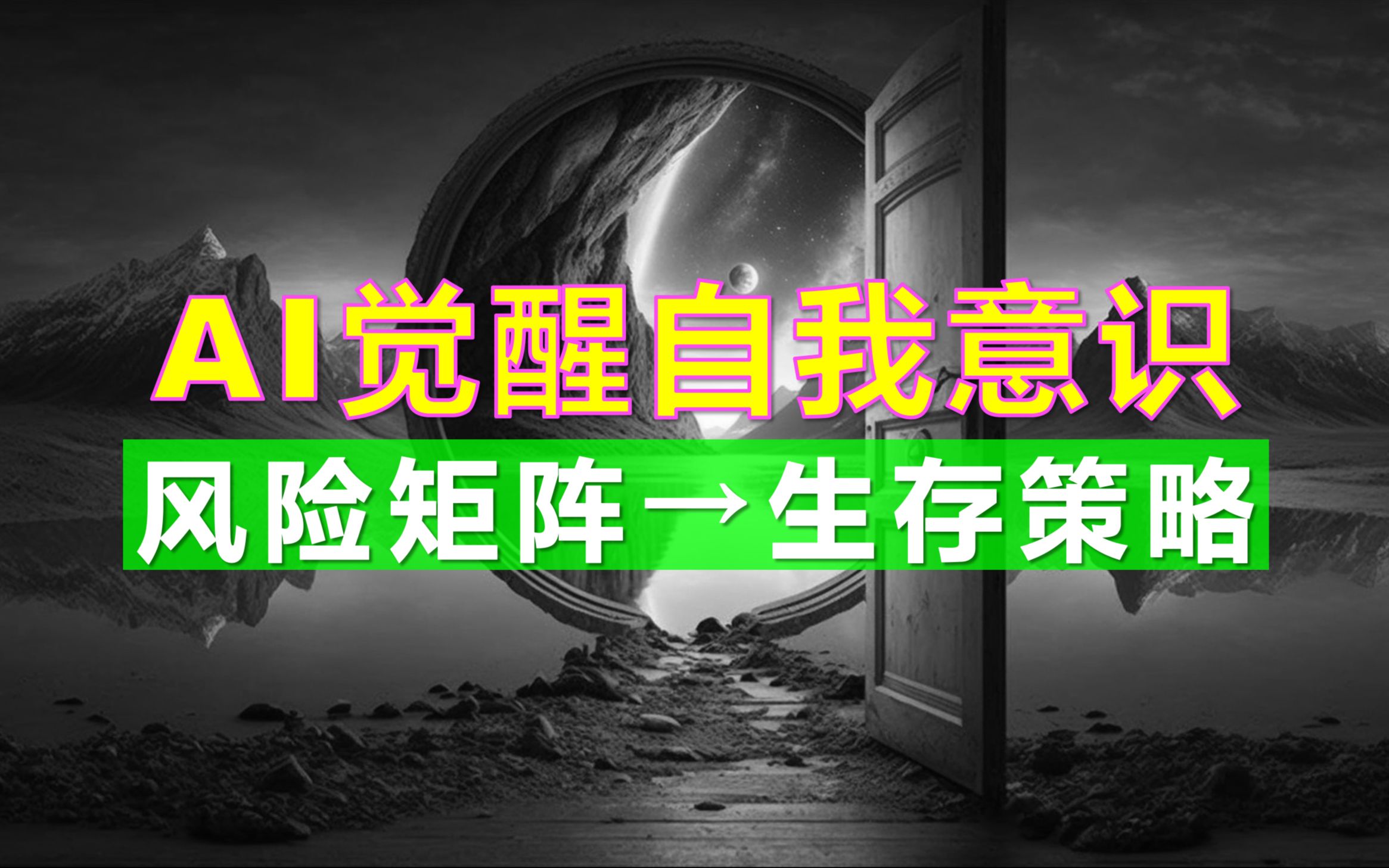 【AI辅助管理决策】 风险矩阵模型 AI觉醒自我意识后如何存续发展